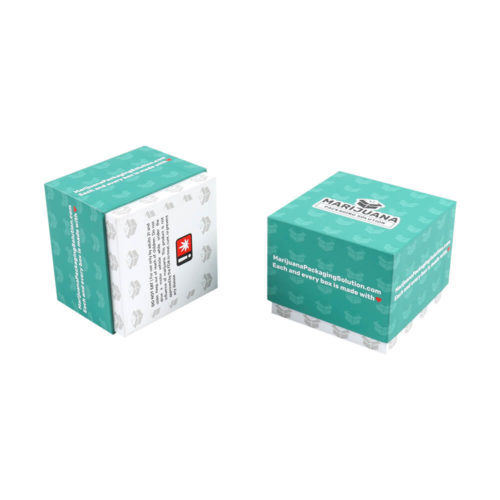 Custom Telescoping Box For 2 oz Containers Packaging