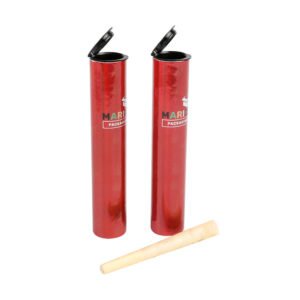Paper Pop Top Containers w/ Child-resistant Squeeze Top