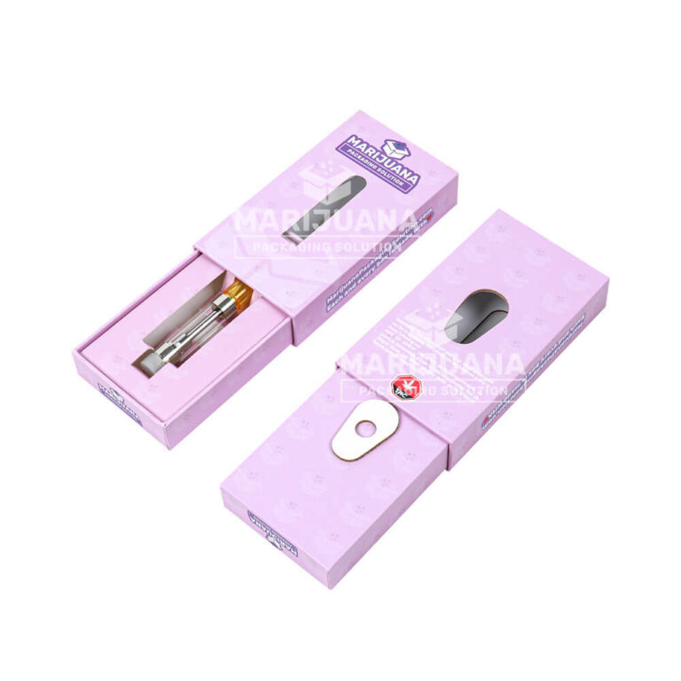 Custom Vape Cartridge Boxes | Child-resistant Biodegradable Boxes