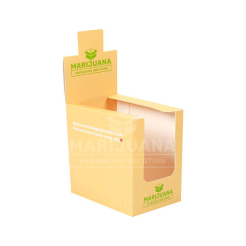 Custom Pre Roll Display Boxes - Auto Lock Bottom Boxes