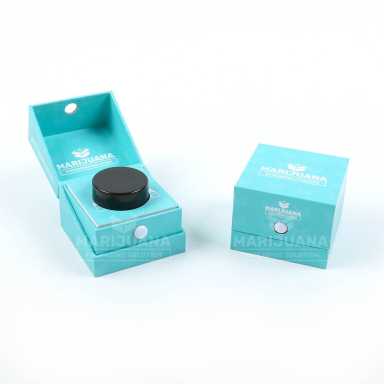 Child-Resistant Concentrate Boxes with Bottom Window - Ring Box Style