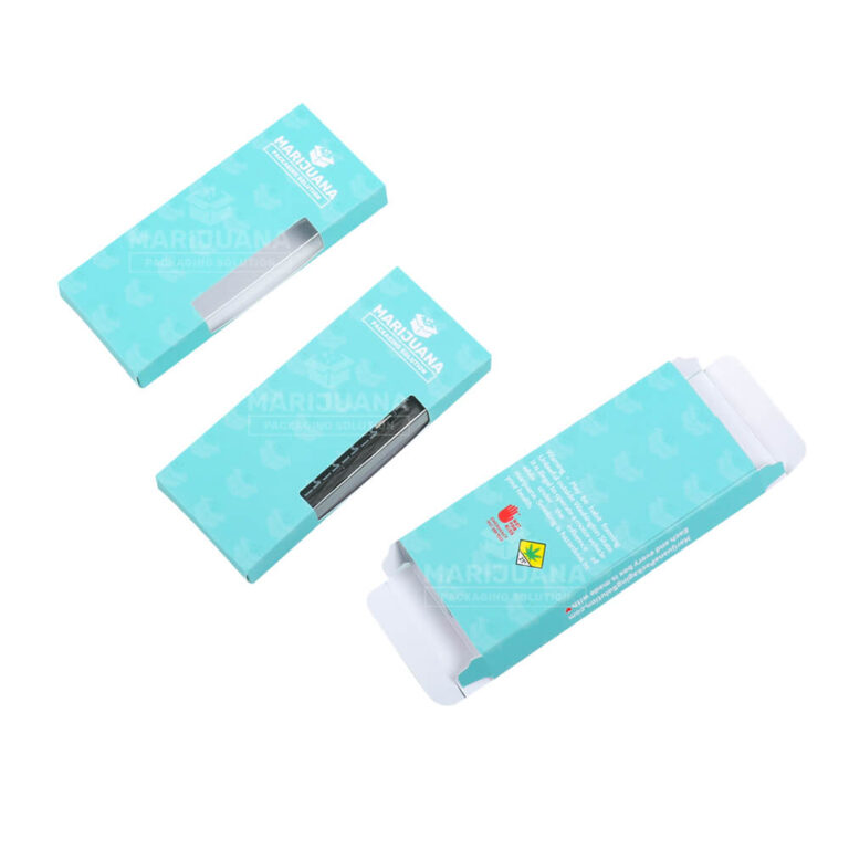 Wholesale Disposable Vape Pen Packaging Boxes - Windowed - Custom Box