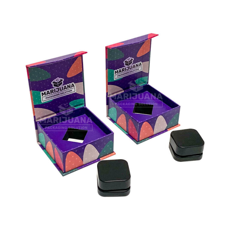 Retail Packaging Boxes for Qube Square Concentrate Jar