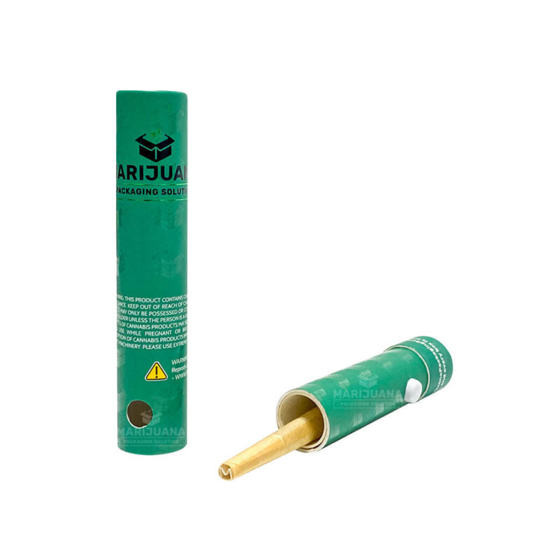 Paper Pre Roll Tube - Childproof - Marijuana Packaging Solution