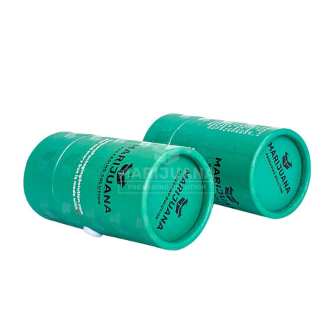 Custom Vape Pod Packaging - Child-resistant Paper Tube - Custom Print