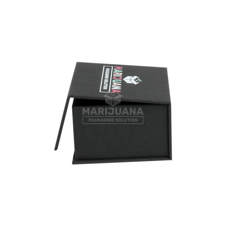 Custom Dab Containers Magnetic Box For Square Concentrate Jars